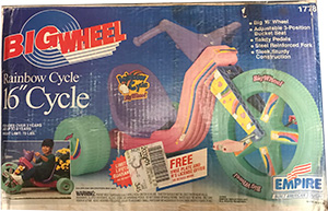 The Original Big Wheel 16" inch, tricycle sale, lots of models